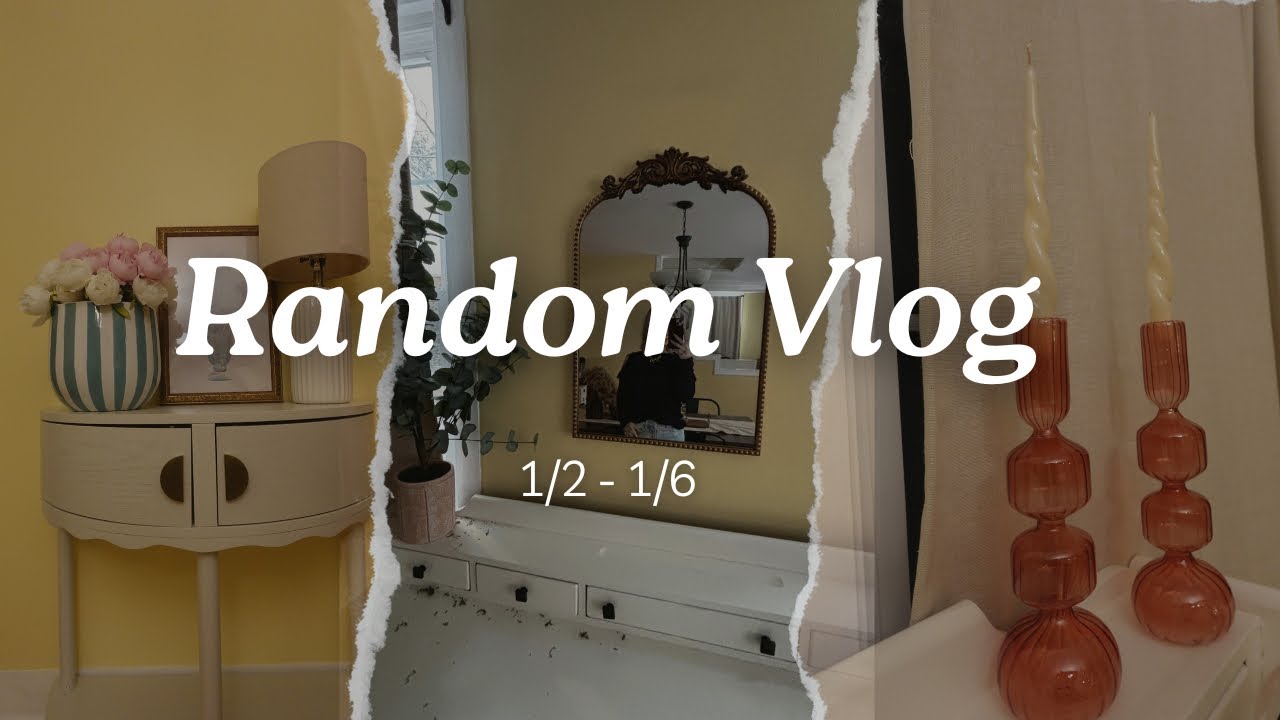 Random Vlog | undecorating from the holidays, groceries, new healthy ...