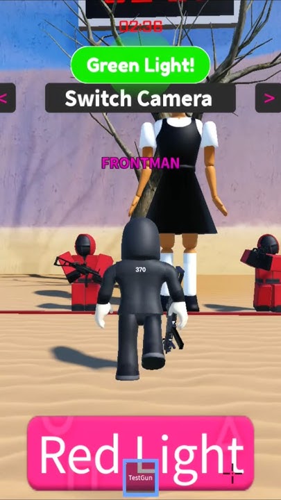 Red light green light squid game gameplay in roblox #roblox #shorts #gaming #youtube - YouTube