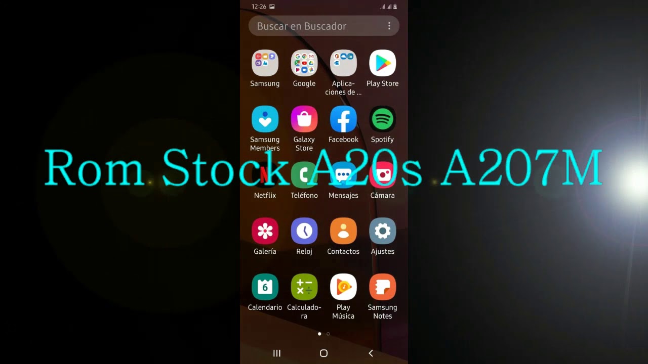 Samsung Rom Firmware Original A20s - YouTube
