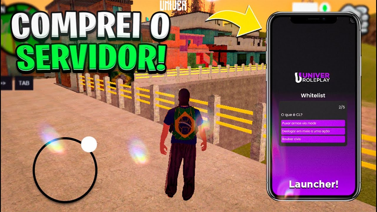 COMPREI UM DOS MELHORES SERVIDORES do SA:MP MOBILE! BETA FREE. GTA Samp ...