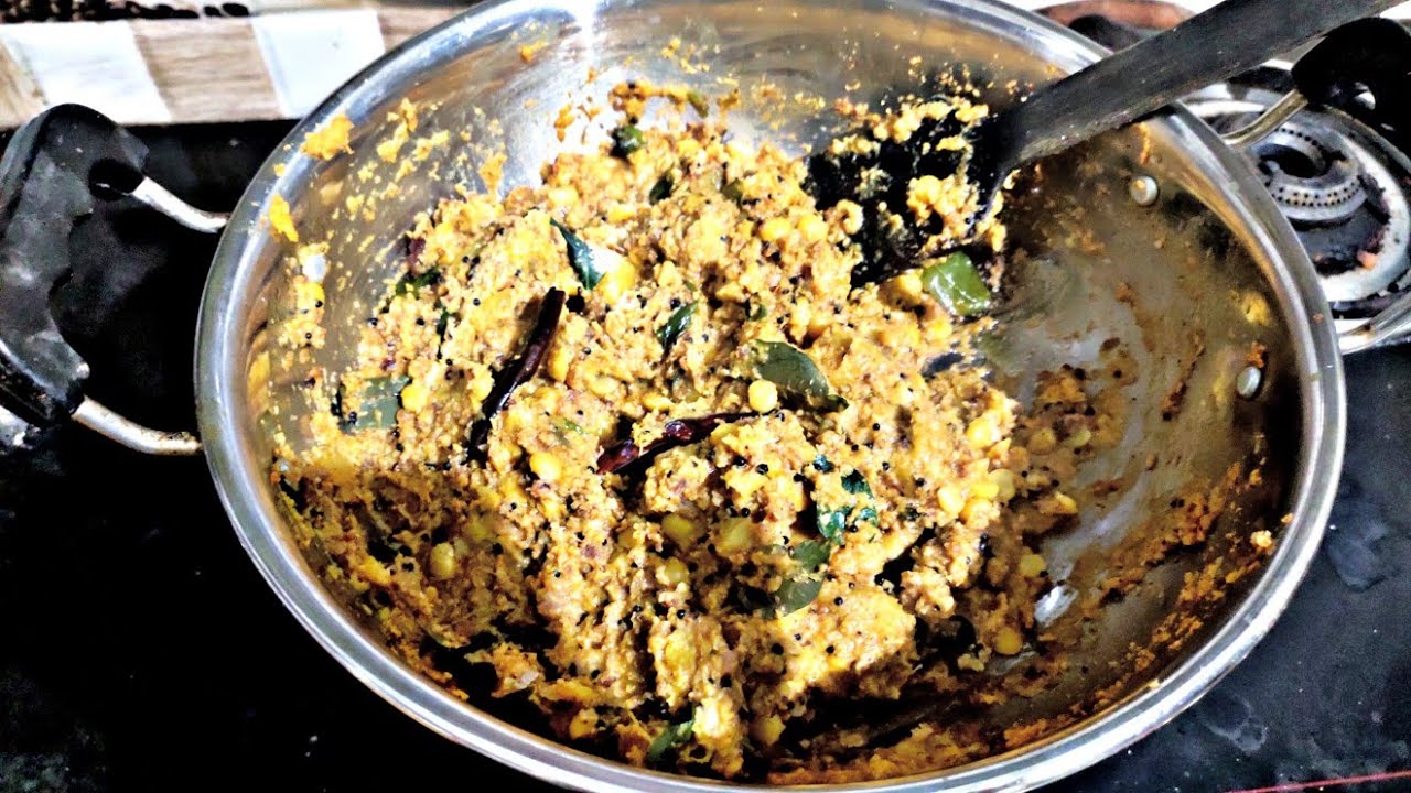 Onam special -kerala sadya preparation part 8- yam kuttucurry (ചേന ...