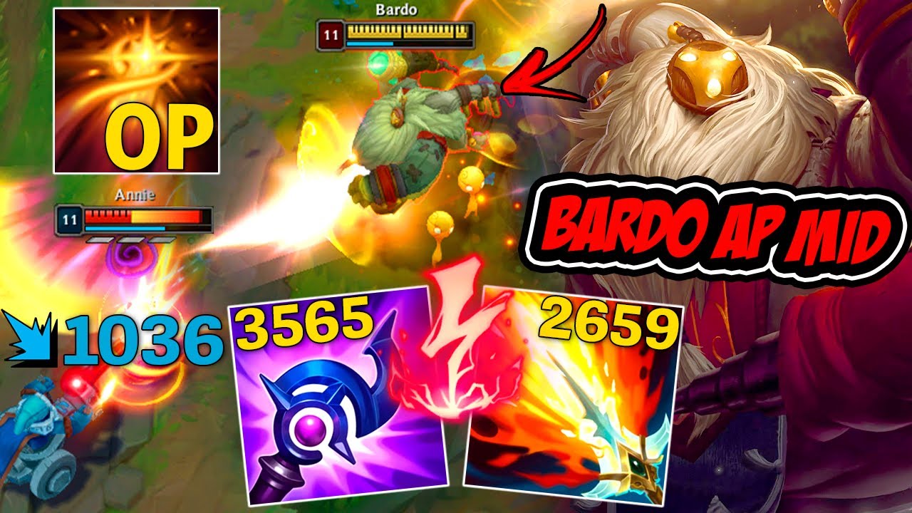 BARDO FULL AP NO MID COM UM DANO BIZARRO NA PASSIVA !! - LEAGUE OF ...