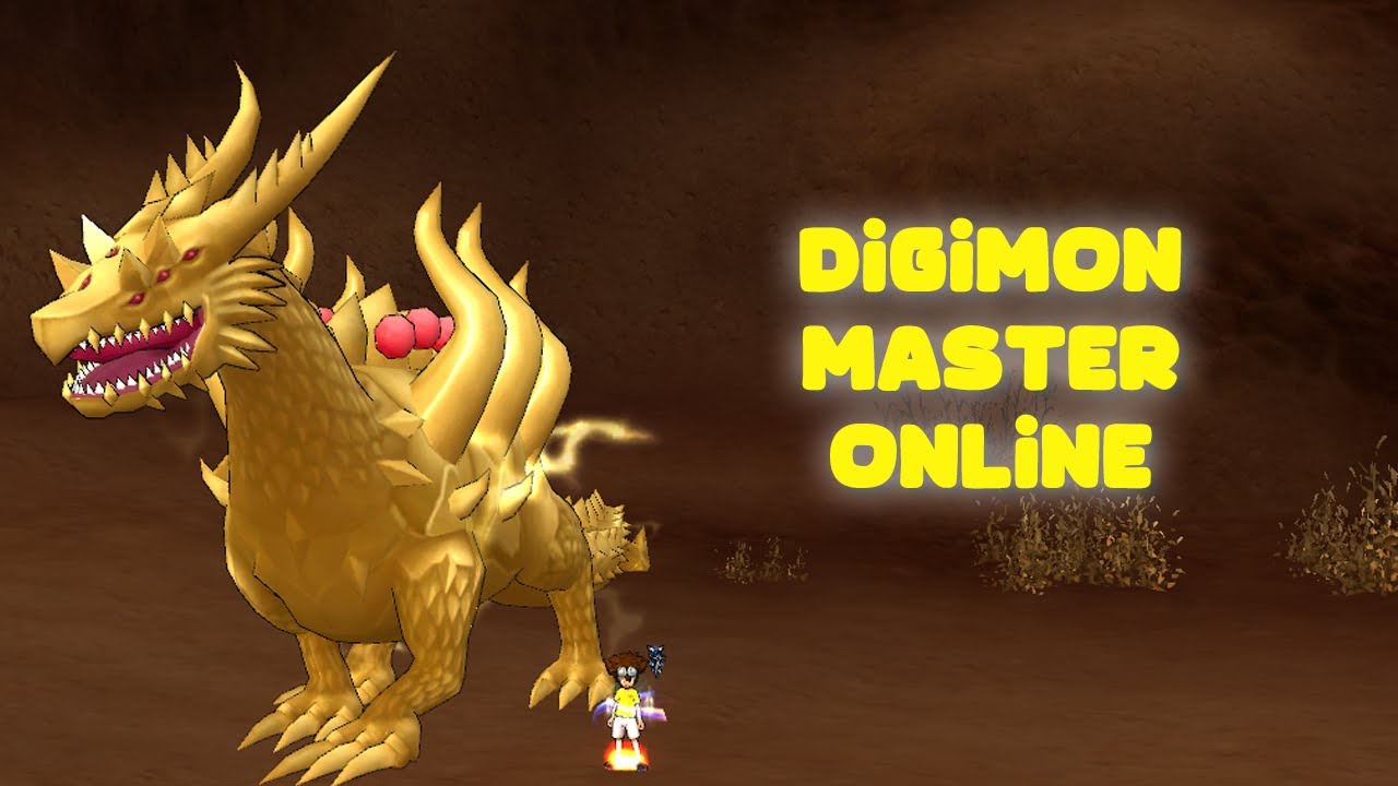 DIGIMON MASTER ONLINE - LEVELING HUANGLONGMON - YouTube