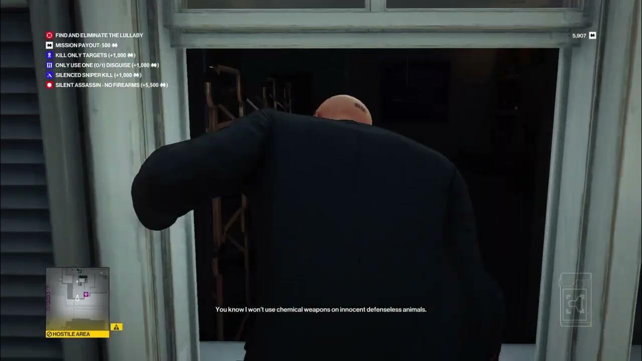 HITMAN 3 (Freelancer Hardcore Mode Edition) Pursuing The Lullaby (Mission Final) Part 2 - YouTube