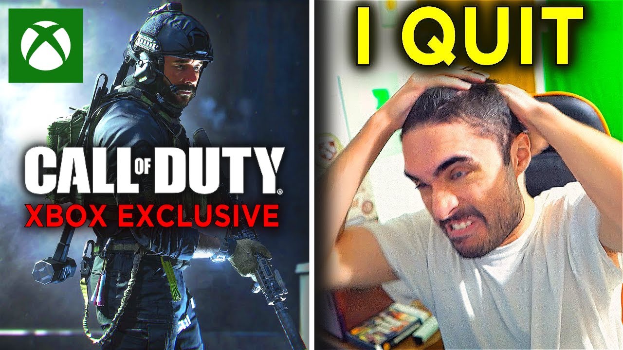 I'm Done.. COD is Going XBOX EXCLUSIVE 🥴 - PlayStation Attacks Xbox ...