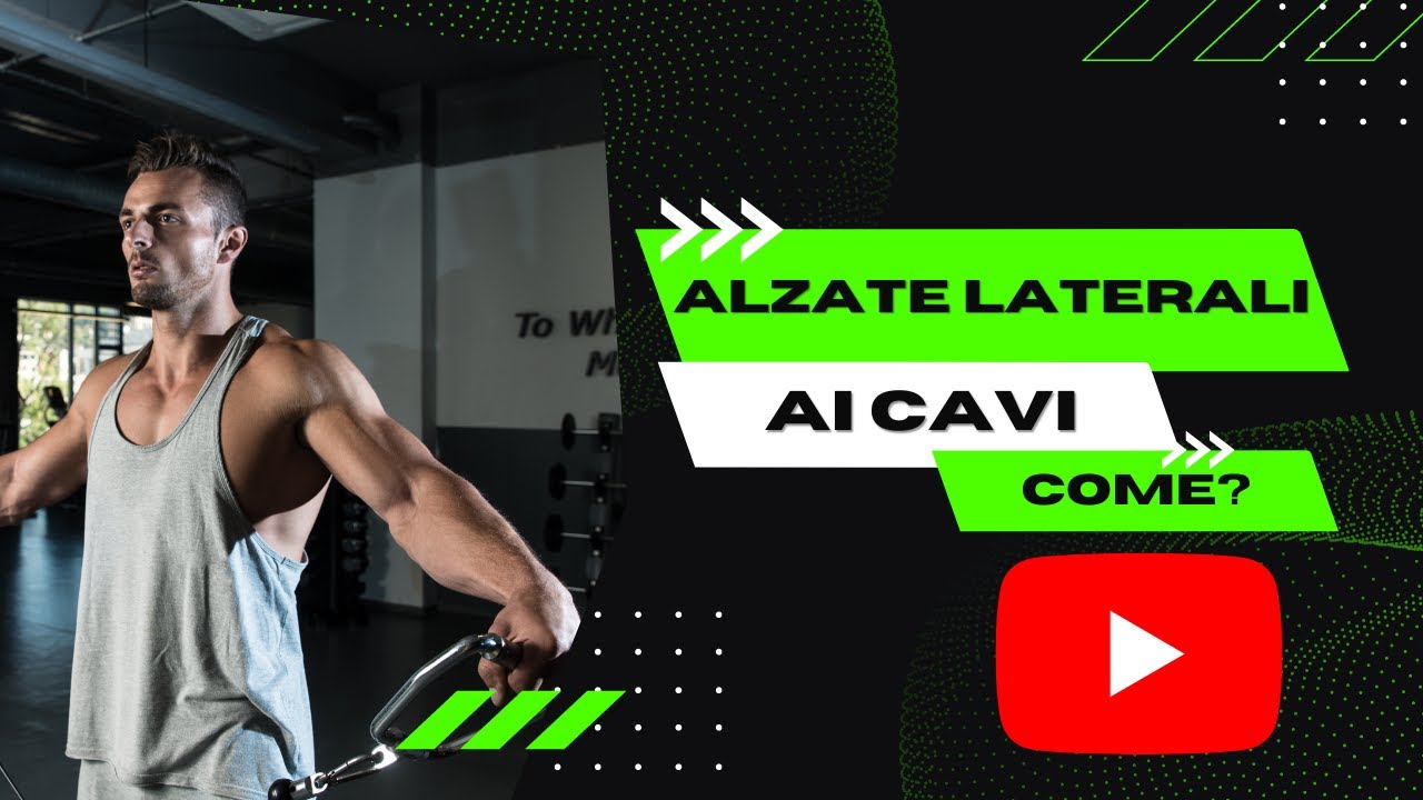 Come eseguire alzate laterali ai cavi - YouTube