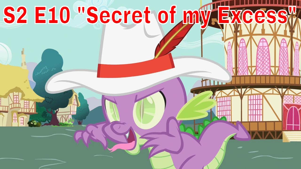 Blind Reaction MLP FIM S2 E10 - "Secret of my Excess" - YouTube