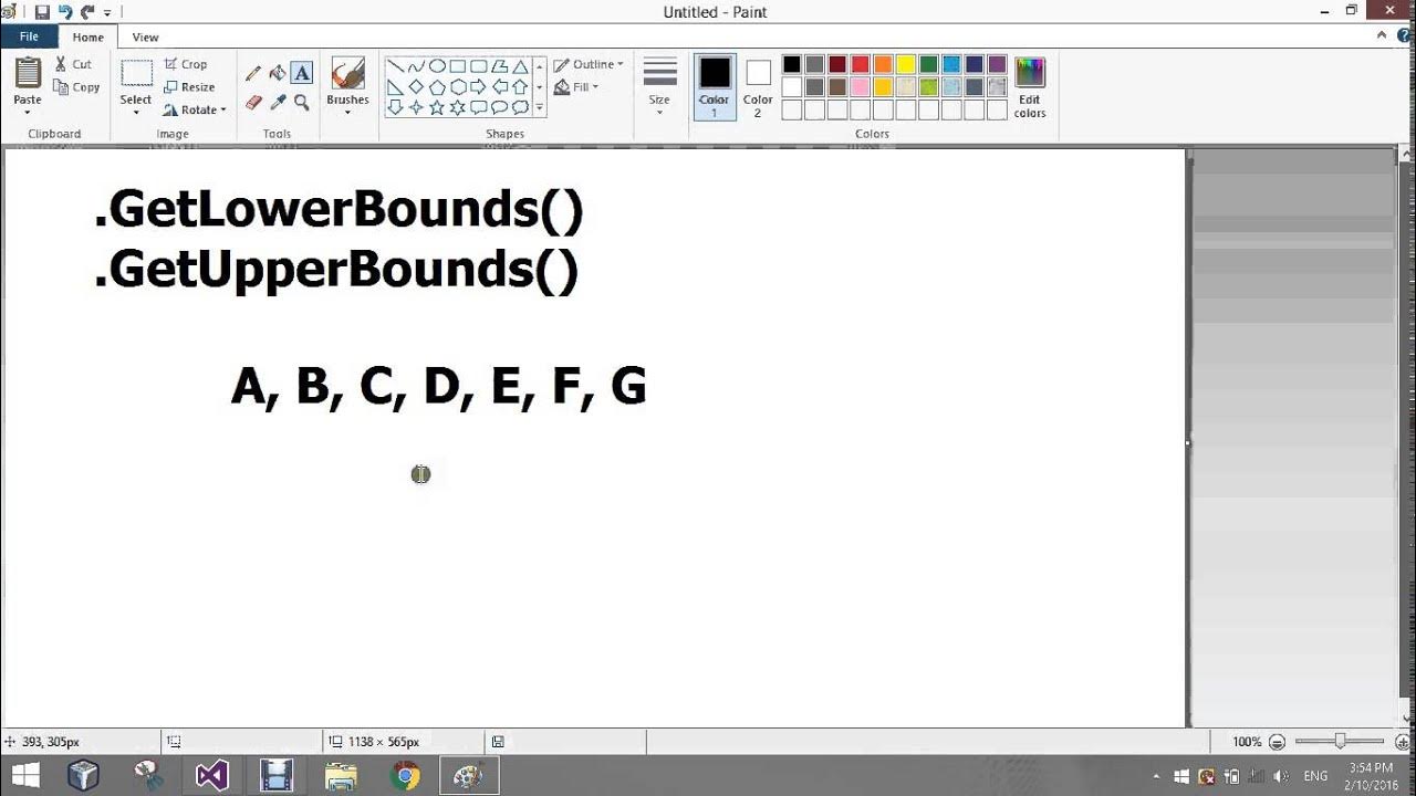 VB GetLowerBound And GetHigherBound Overview - YouTube