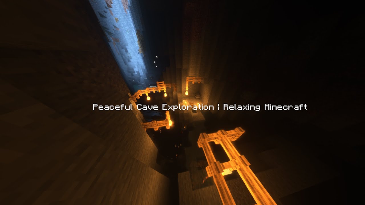 Peaceful Cave Exploration | Relaxing Minecraft Music & Ambient Sounds ...