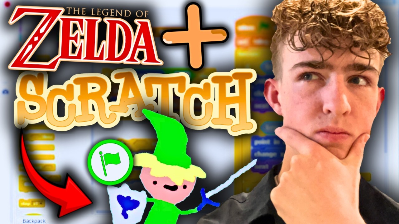 Playing Zelda games in SCRATCH! *Worst Idea EVER* - YouTube