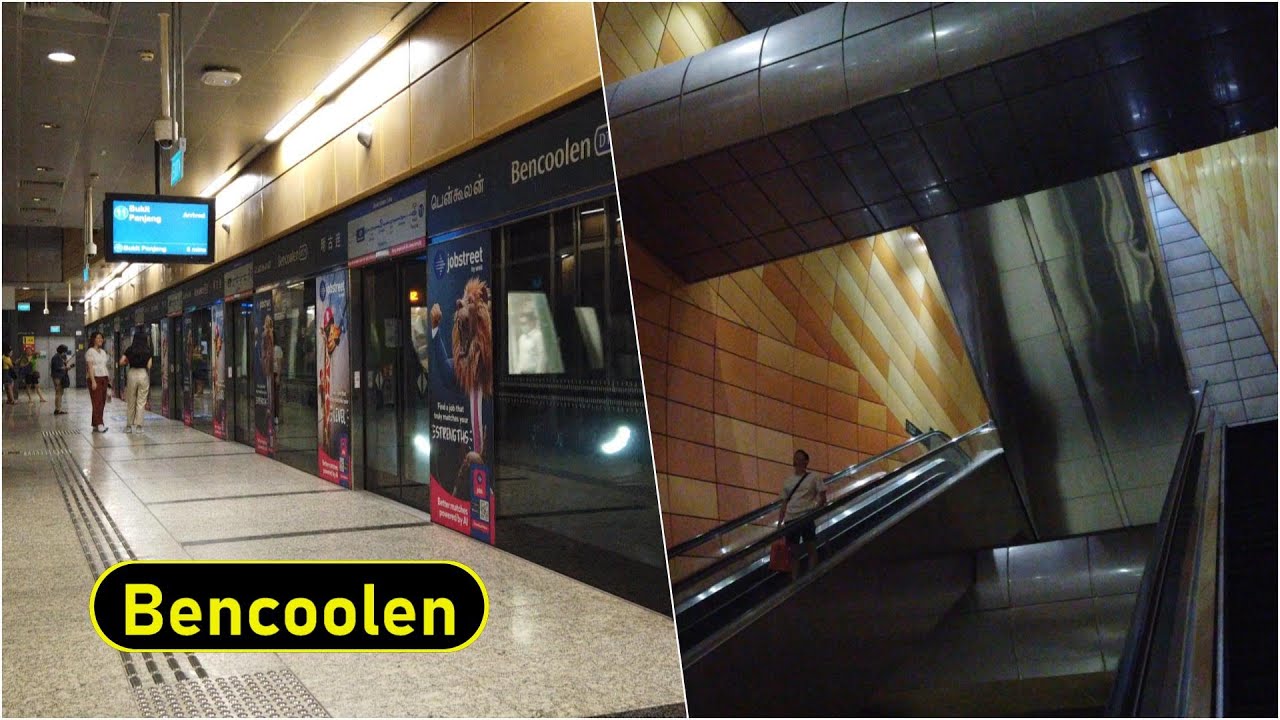 MRT Station Bencoolen - Singapore 🇸🇬 - Walkthrough 🚶 - YouTube