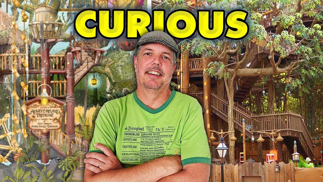 WONDERING why the Treehouse looks wrong + CHRISTMAS! | Disneyland ...