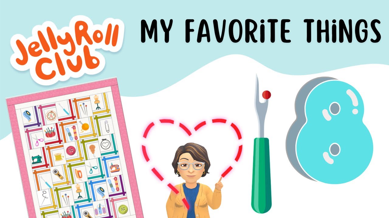 My Favorite Things Quilt Applique Sew-along Eight ***Free Quilt Pattern ...