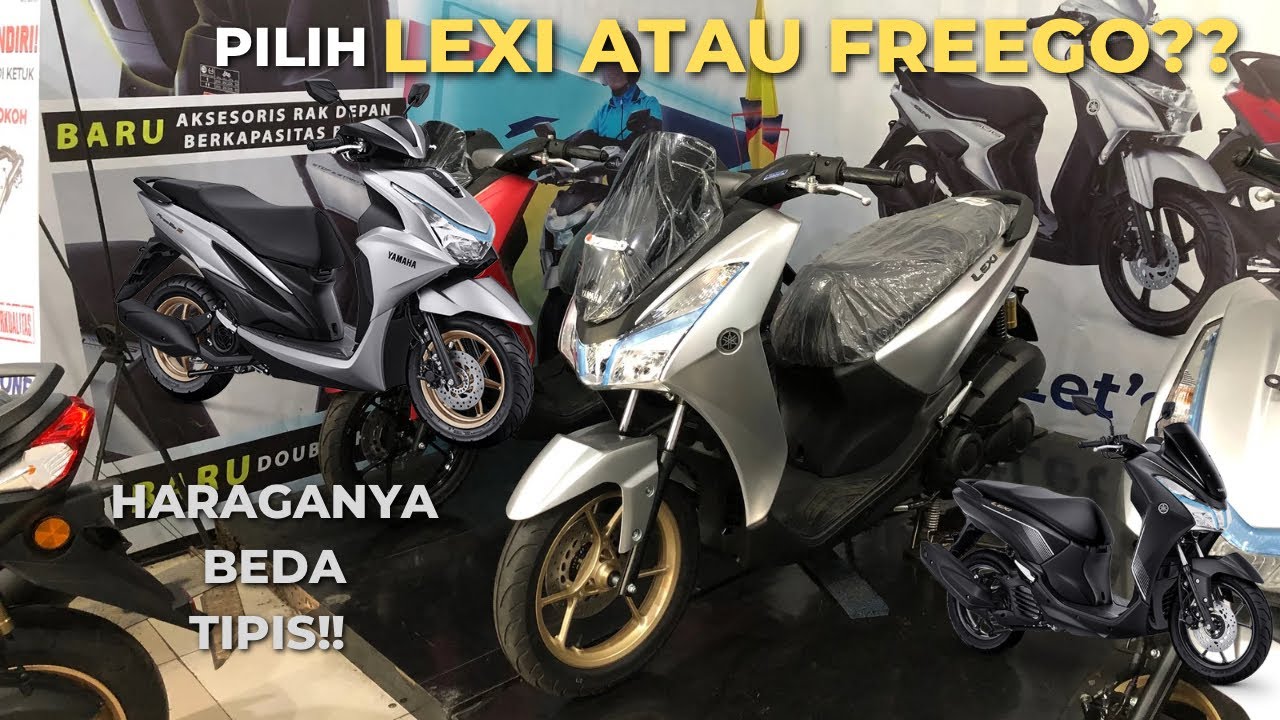 Pilih Yamaha LEXI Tipe S, Standar ATAU FREEGO Aja?? ini kesimpulan saya ...