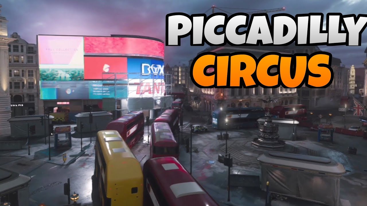 PICCADILLY CIRCUS - CALL OF DUTY MW - YouTube