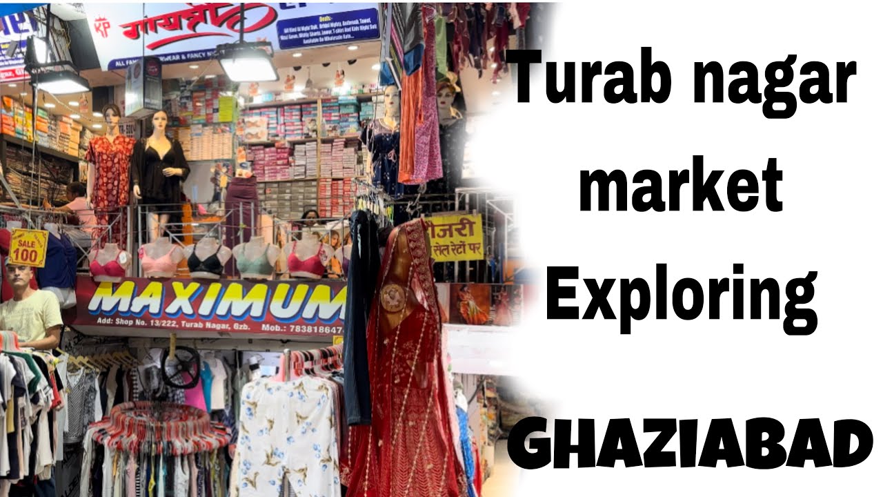 Turab Nagar Market Ghaziabad | exploring Ghaziabad market # ...