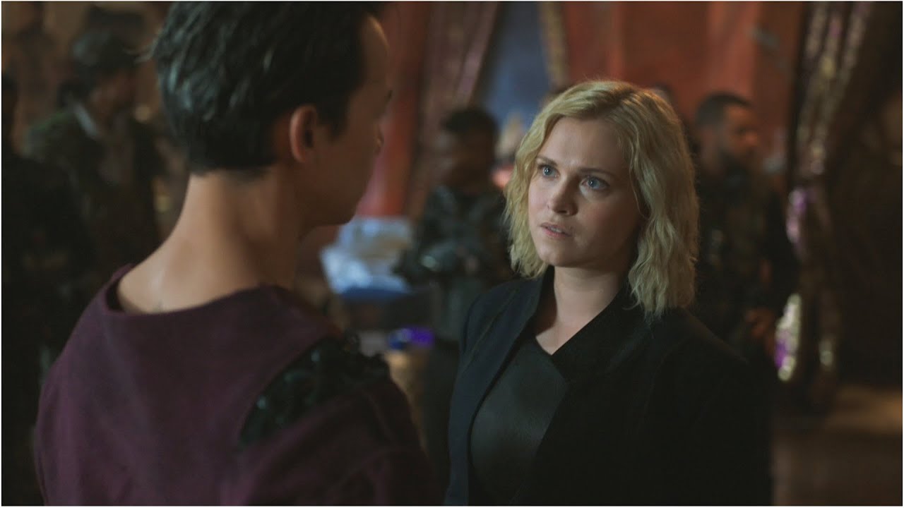 The 100 7x01: "These people want to see Russell" [1080p+Logoless ...