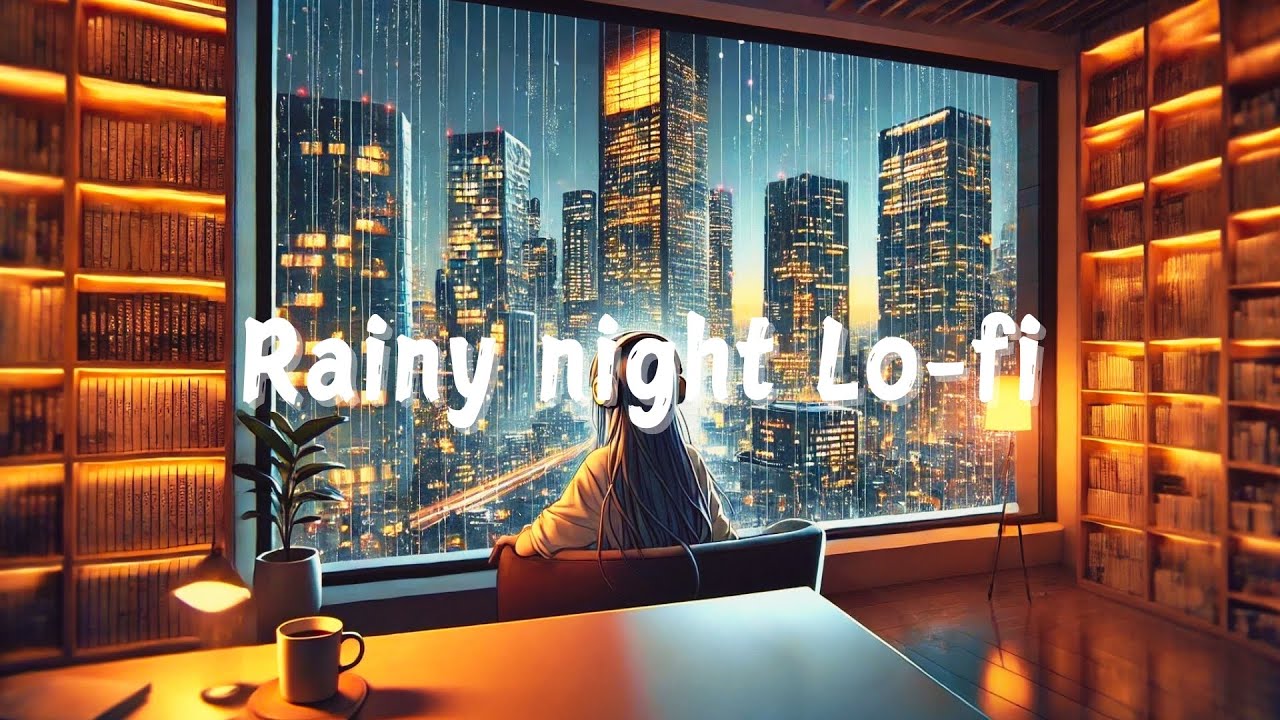 Rainy Night Lo-fi/Healing Music for Depression, Anxiety, Insomnia - YouTube