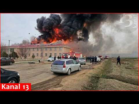 Naxçıvan aeroportu belə VURULDU: ANBAAN VİDEO