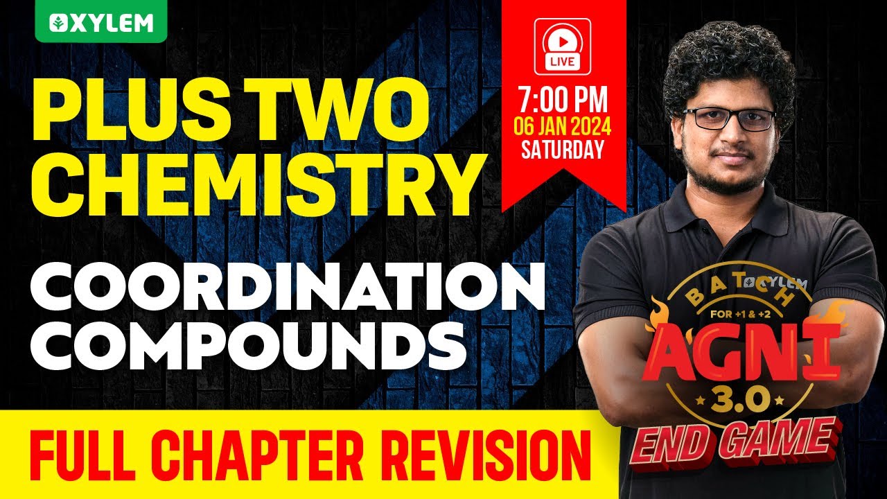 Plus Two Chemistry - Coordination Compounds | Xylem Plus Two - YouTube