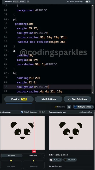 CSS Battle Daily Targets Solution: August 16, 2024 #html #css #coding #shortsfeed - YouTube