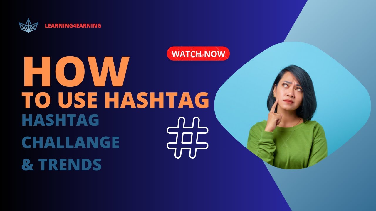 How to use Hashtag, Hashtag Challenge and Trends - YouTube