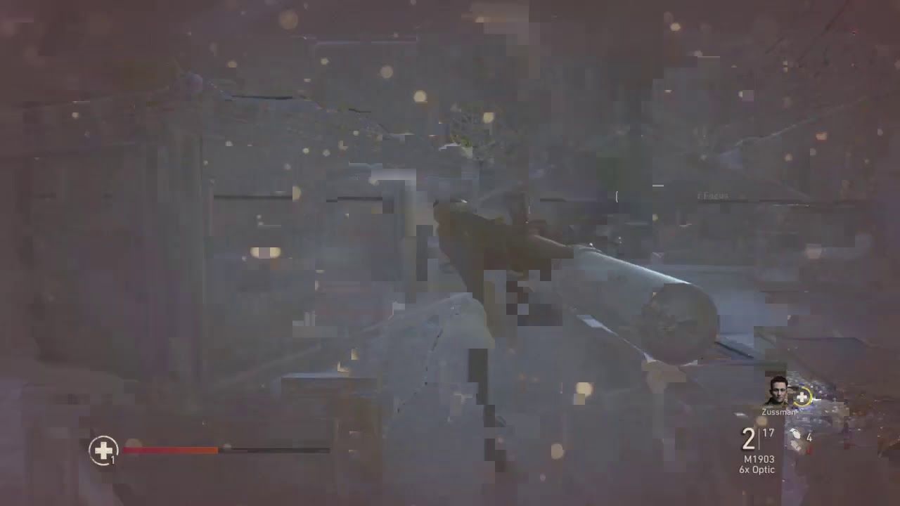 COD WW2 campaign quick scoping clip - YouTube
