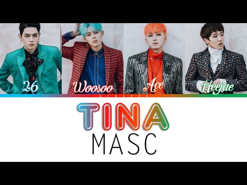 TINA (티나) - MASC  [Color Coded Lyrics] (ENG/ROM/HAN)