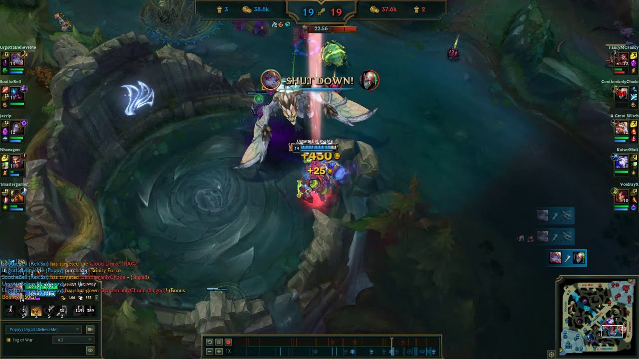 Sunfire vs Singed poison - YouTube