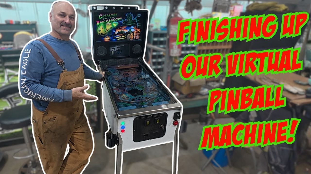 It's Done! Finishing the Virtual Pinball Table! - YouTube