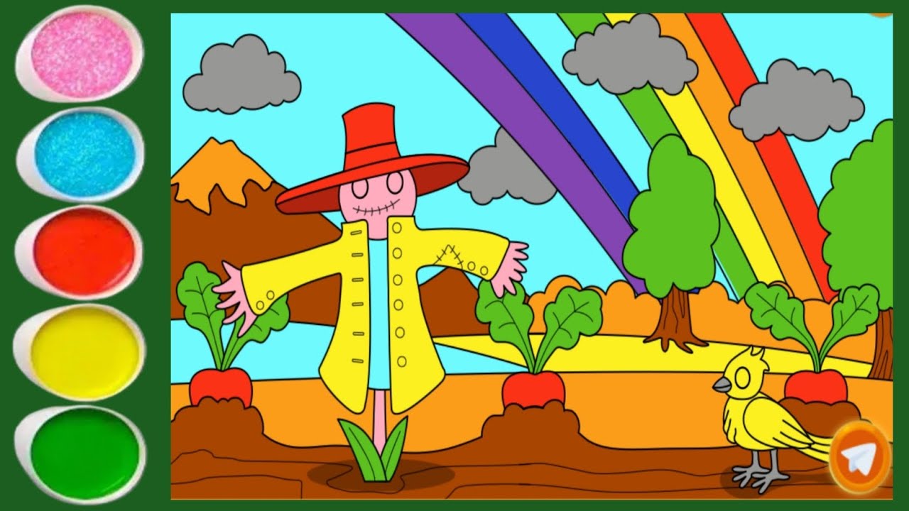 new drawing colours video | best drawing colourings video for kids ...