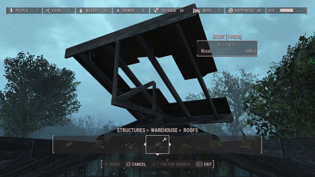 Fallout 4 Roof- Sanctuary. Thank you Cordless VII!!!! - YouTube