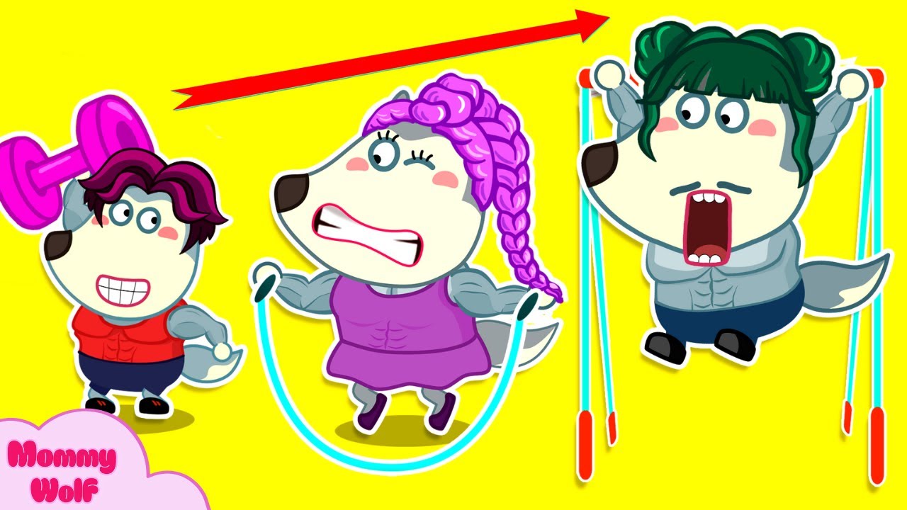Wolfoo Family Glow Up Into Kpop Demon Hunter 💪 | Funny Cartoon for Kids ...