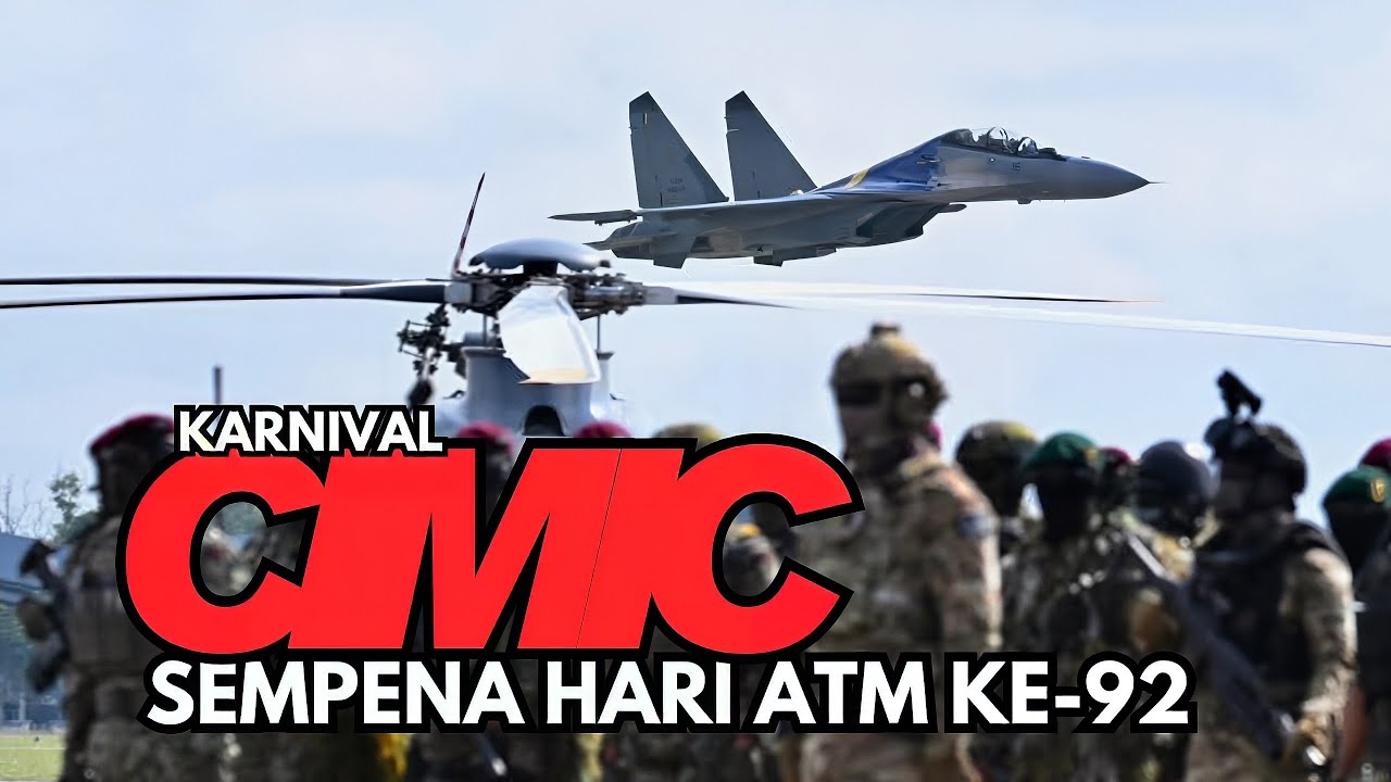 KARNIVAL CIMIC SEMPENA HARI ATM KE-92 DI PANGKALAN UDARA KUANTAN - YouTube