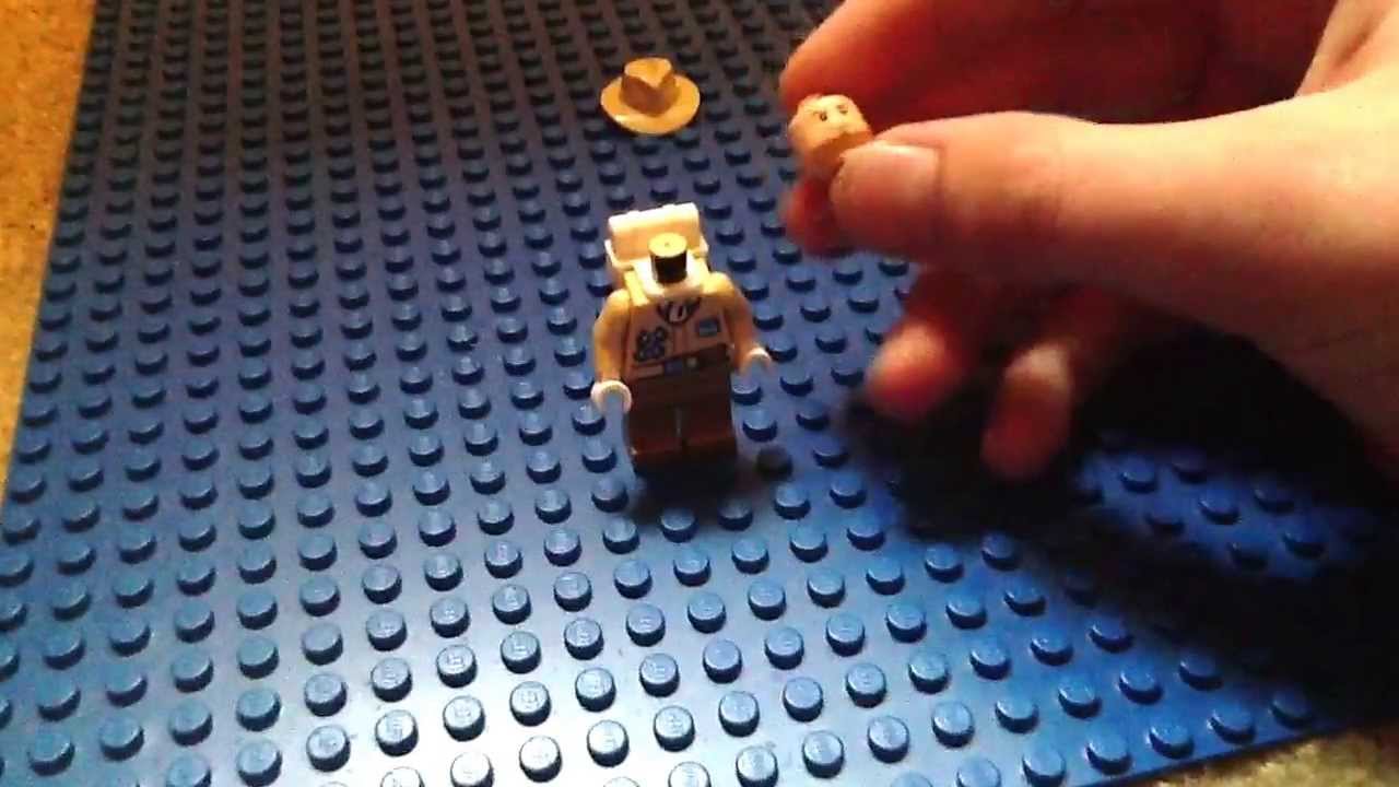 How to make a lego mountain man - YouTube