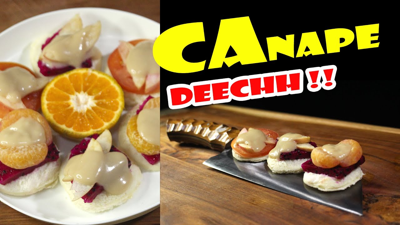 NIKMATNYA CANAPE CEMILAN LEZAT COCOK BUAT TEMAN NGOPI DIMASAK KITCHEN ...