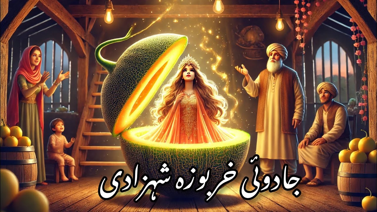 جادوئی خربوزہ شہزادی The Magical Melon Princess - YouTube