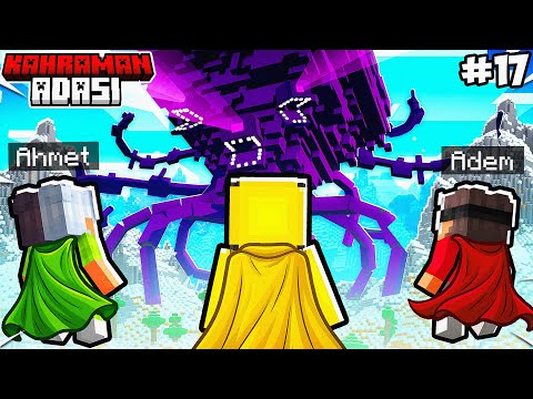 Süperkahraman Olarak EN TEHLİKELİ Bosslarla Savaştık! #17 ☠️ | Minecraft Kahraman Adası