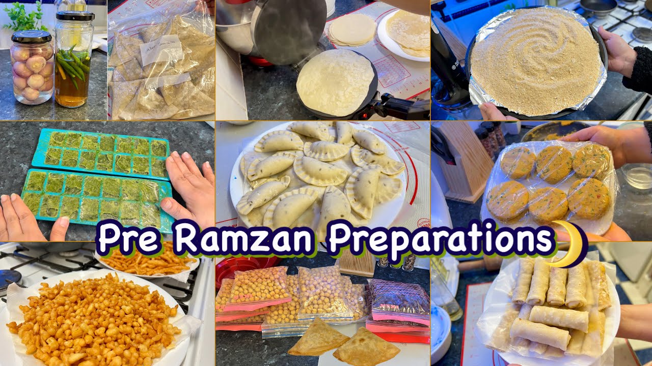 Pre Ramadan Preparations 2023 | Meal Prep for Ramzan | New Homemade ...