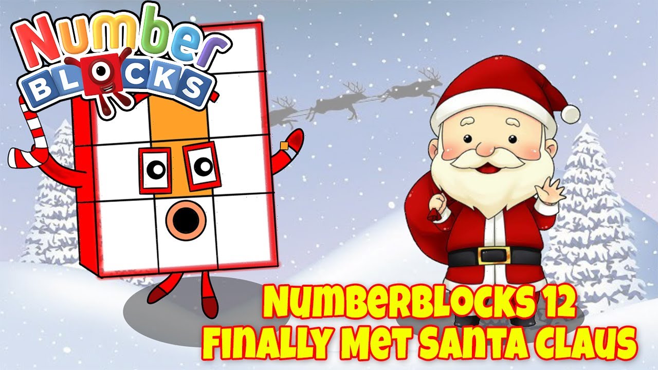 Numberblocks 12 Finally Met Santa Claus and Wowed Him - New Episodes ...