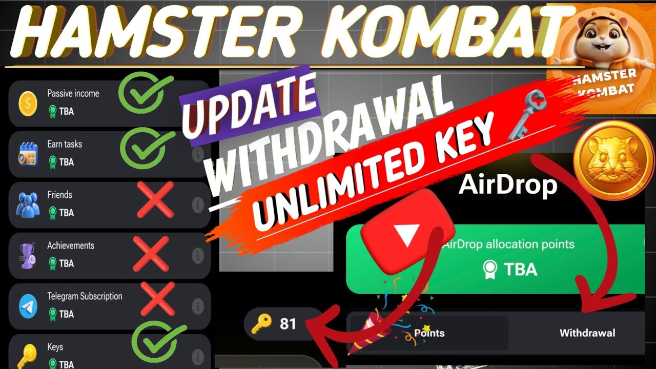 Hamster Kombat 🐹 latest update airdrop will be soon airdrop allocation ...