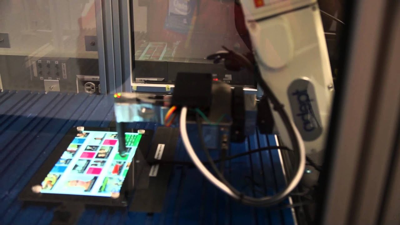 Robotic Arm at the Intel User Experience Lab - YouTube