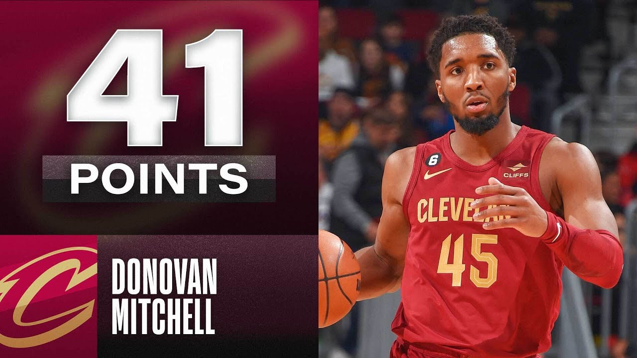 Donovan Mitchell's HUGE 41 Point Performance in Cavaliers W! | February ...