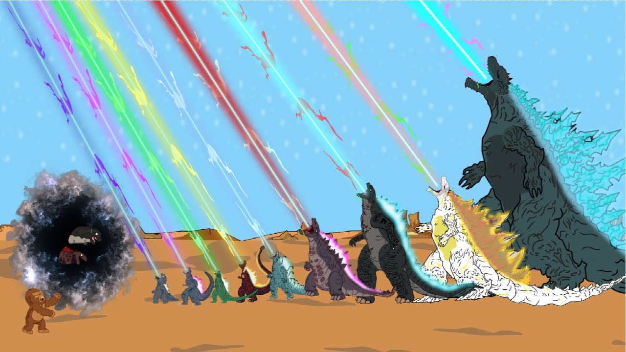 EVOLUTION of SHARKZILLA, GODZILLA, DINOSAURS T-REX vs CROCODILE DENTIST ...