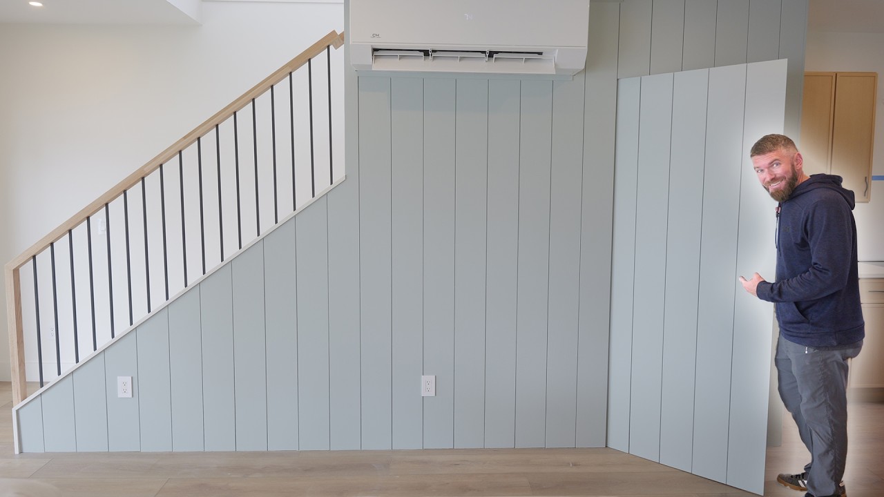 We Built a Hidden Door... and other Amazing Features! - YouTube