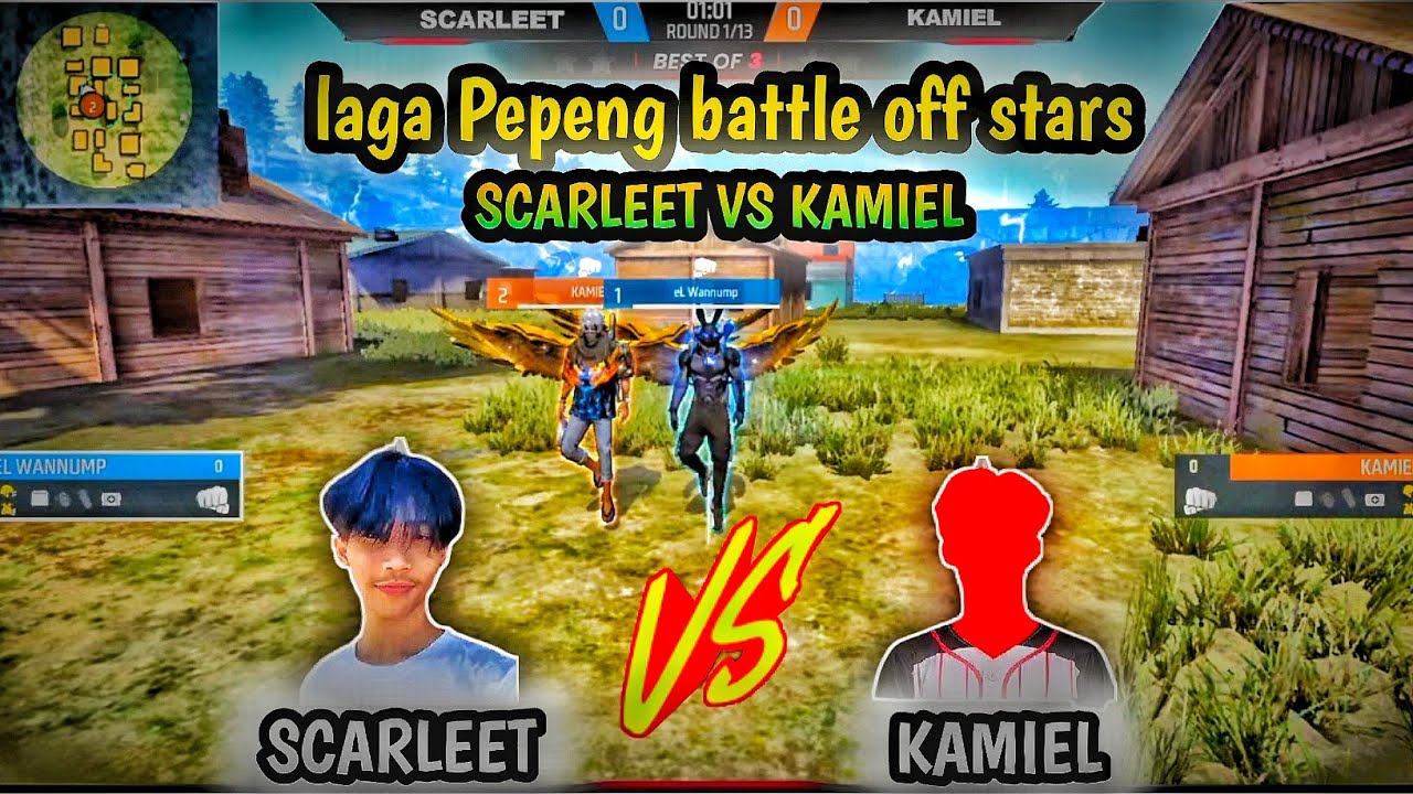 LAGA PEPENG [BATTLE OFF STARS⭐]KAMIEL VS SCARLEET FULL GAMEPLAY - YouTube
