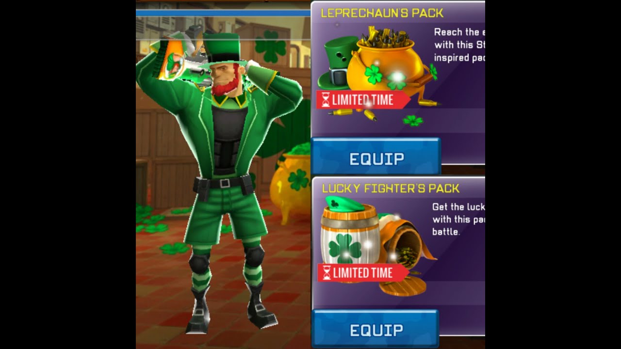 The Respawnables - St. Patrick's day event - weapons/Tiers - leprechaun ...