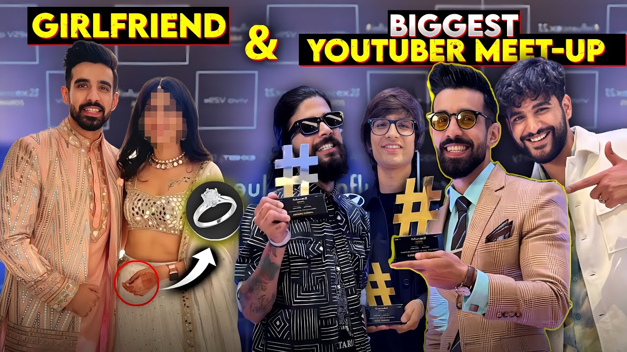 Girlfriend FACE REVEAL😱& BIGGEST Youtuber MeetUp @FukraInsaan ...