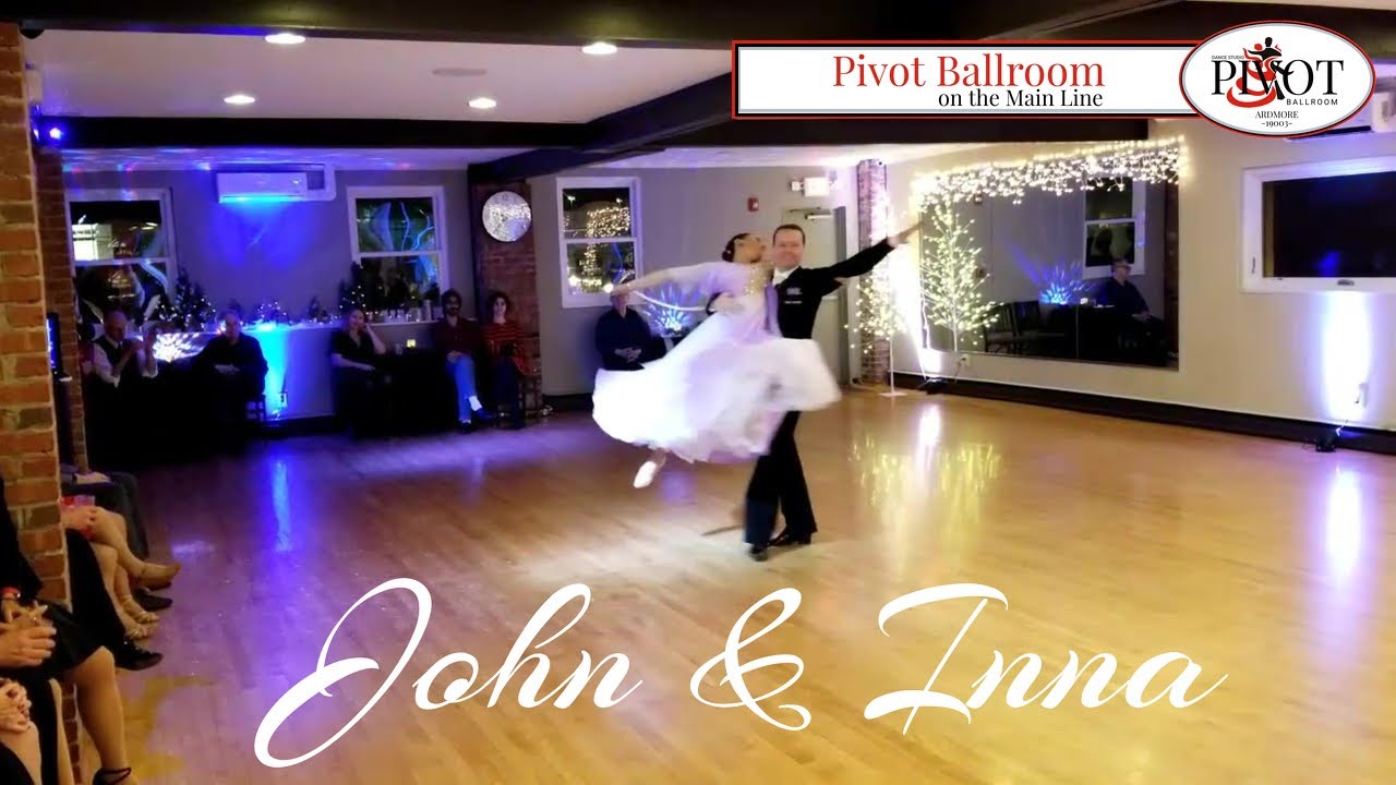 Pivot Ballroom, Holiday Party 2019, Waltz, John Larson and Inna ...