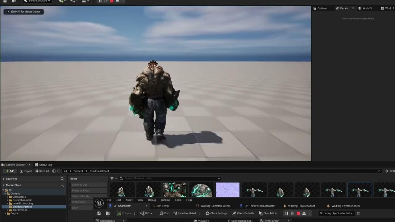 UE5 - How to fix character shadow artefacts - Virtual shadow map - YouTube